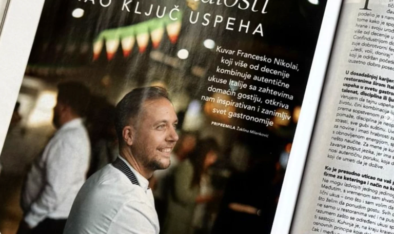 Intervista a Francesco Nicolai: Gastronomia e solidarietà – cresce l ...